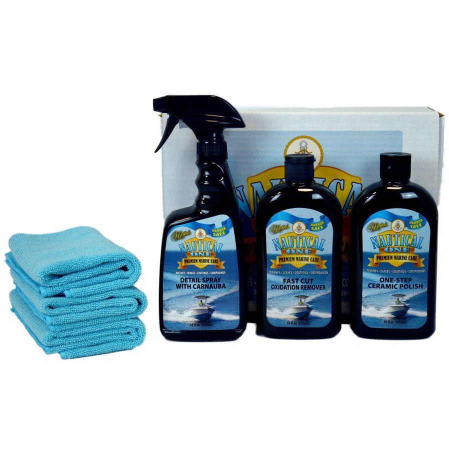 Nautical One 2-Step Gel Coat Polishing System – Nautical1